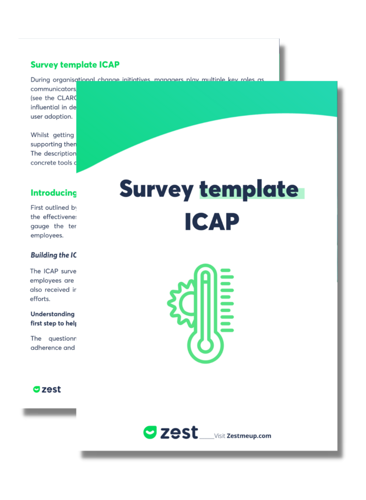 Survey template ICAP - Zest