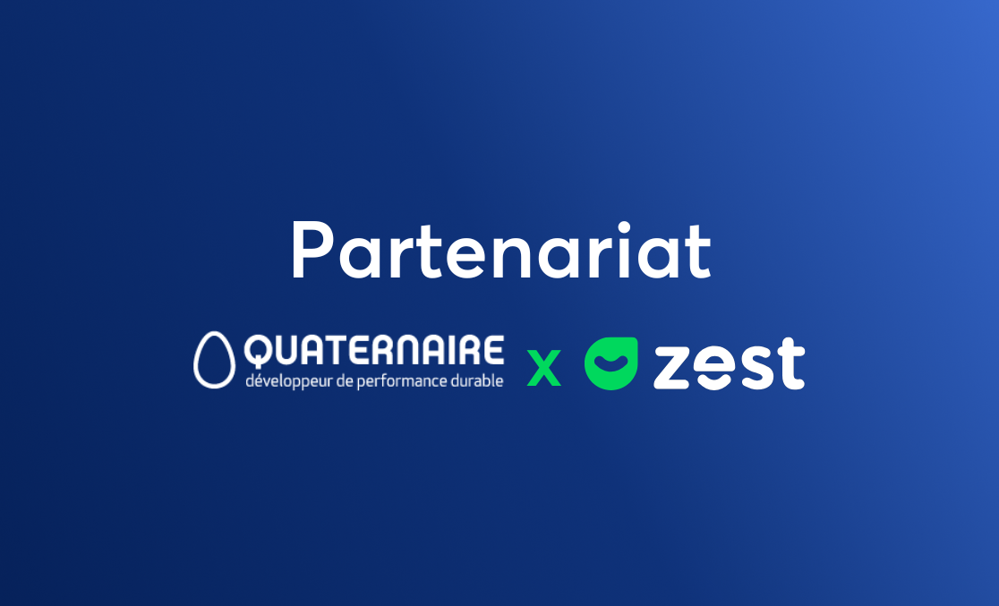 ZestMeUp et Quaternaire nouent un partenariat I Zest